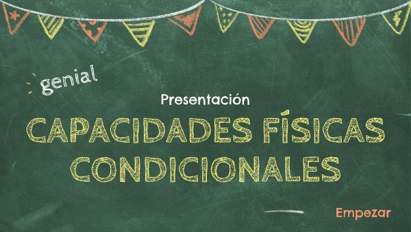capacidades físicas condicionales