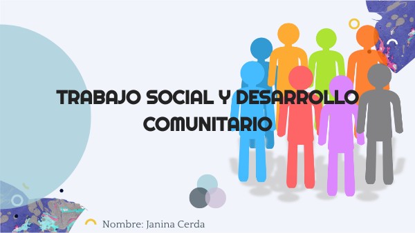 DESARROLLO COMUNITARIO