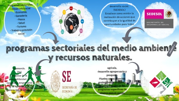 2.4.2 programas sectoriales del medio ambiente y recursos naturales.