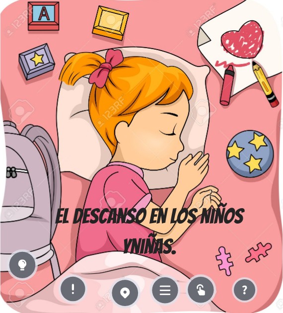El Descanso en los niños y niñas.