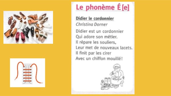 Phonologie - le son é