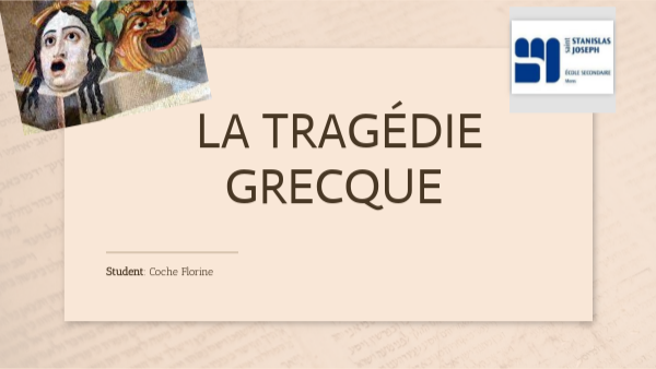 Structure De La Tragédie Grecque – EXBEO