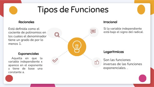 TIPOS DE FUNCIONES