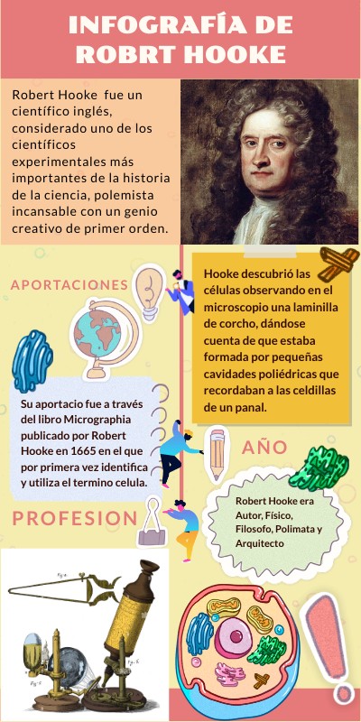 Infografía de Robert Hooke