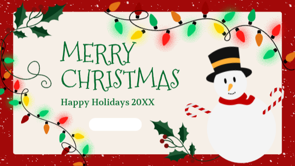 Christmas Presentation for kids