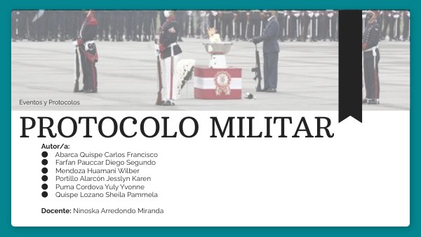 Protocolo Militar
