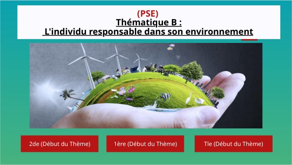 (PSE) Thèmes B