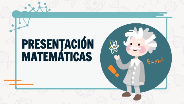PRESENTACIÓN MATEMÁTICAS
