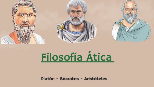 Filosofía Ática
