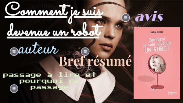 Comment Je Suis Devenue Un Robot | Chtoby Pomnili