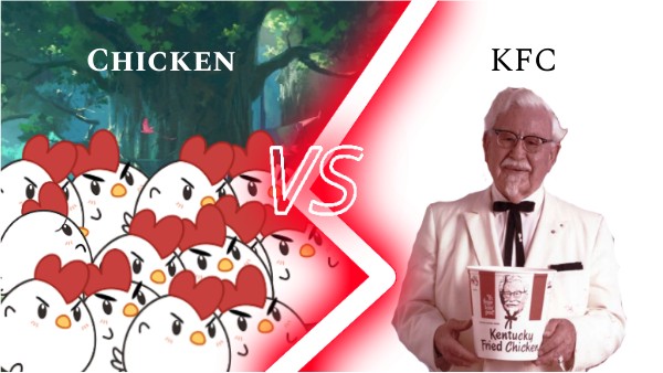 Chicken vs KFC