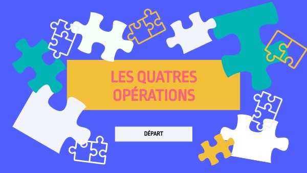 Les 4 opérations