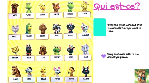 Qui est -ce - les animaux