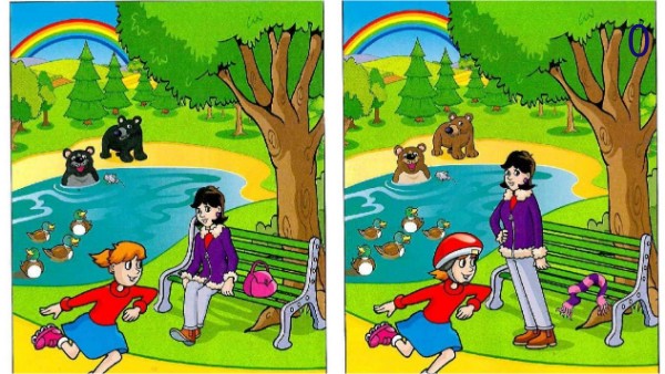 Movers 1 test 1 speaking Find the differences