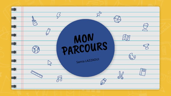 Mon parcours