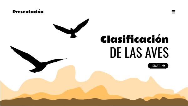 CLASIFICACIÓN DE LAS AVES