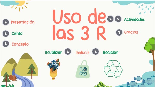 Uso de las 3 R - Helayne Hernández