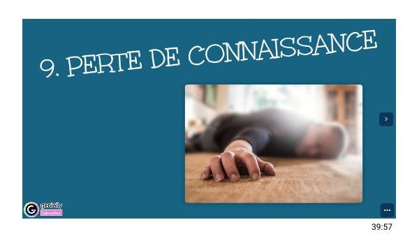 9. Perte de connaissance 40 min
