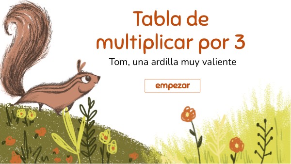 Juego Tabla de multiplicar X 3 by amandaguerrero1692 on Genially
