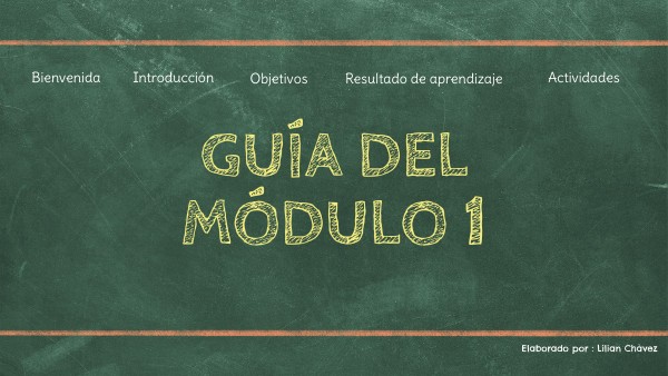 Guía del módulo