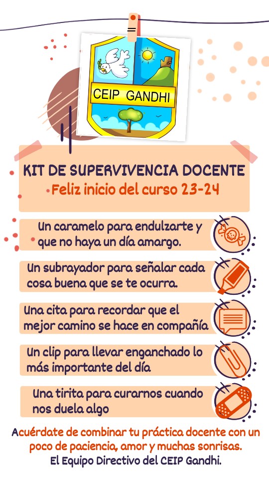kit supervivencia docente