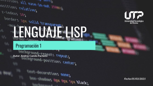 Lenguaje Lisp