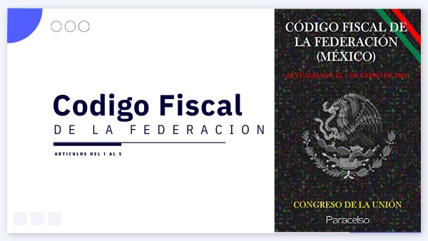 Código Fiscal de la Federación