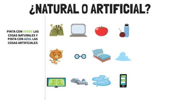 TECNOLOGIA - NATURAL Y ARTIFICIAL - INVENTOS