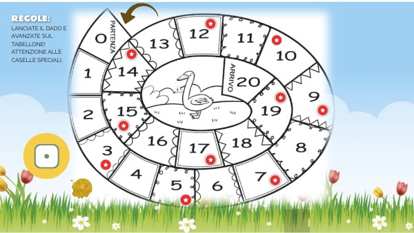 GIOCO DELL'OCA CLASSE PRIMA NUMERI ENTRO IL 20