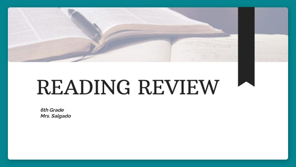 READING REVIEW READING REVIEW