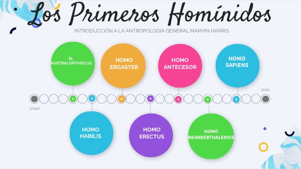 LOS PRIMEROS HOMÍNIDOS
