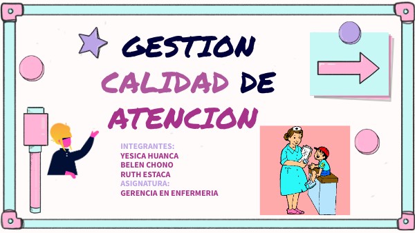 GESTION CALIDAD ATENCION