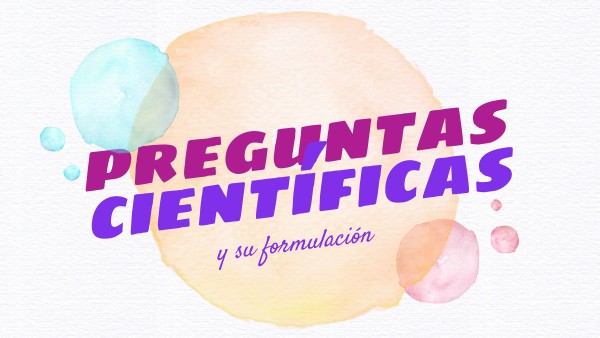 Formulación de preguntas