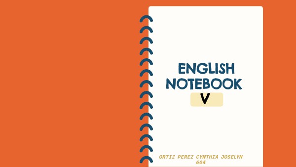 ENGLISH NOTEBOOK