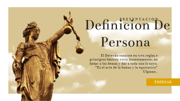 Definicion de persona