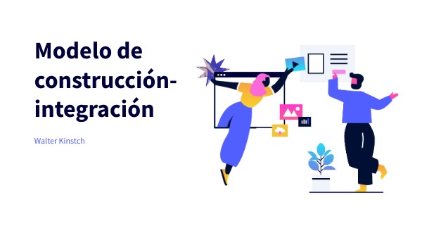 Modelo de construcción-integración