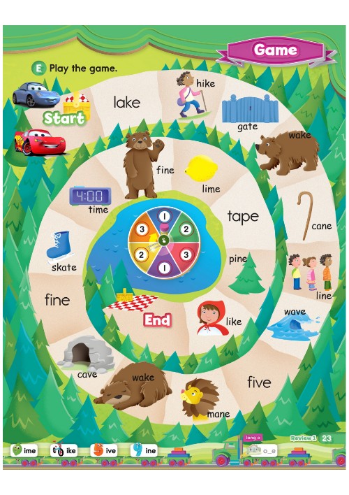 board games phonics