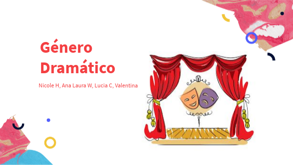 género dramático