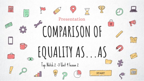 COMPARATIVE OF EQUALITY