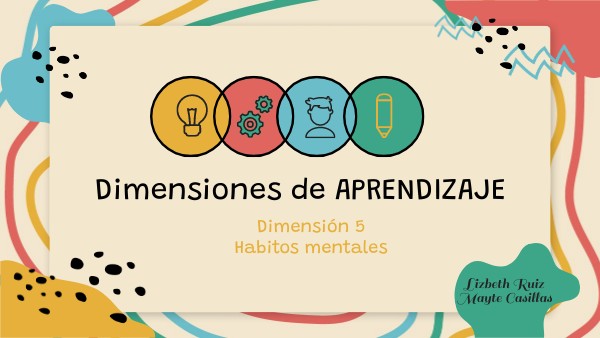 Dimensión de aprendizaje 5
