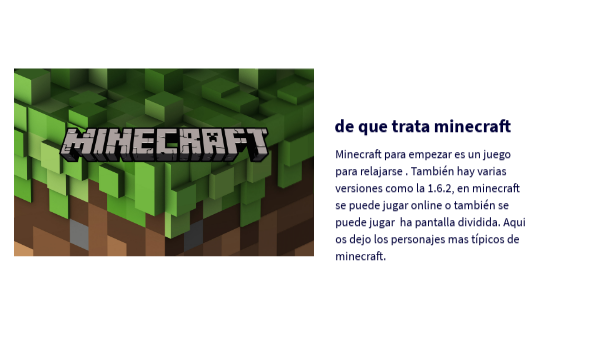 aprende que es minecraft
