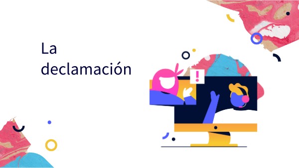 LA DECLAMACIÓN