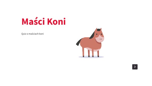 Quiz maści koni
