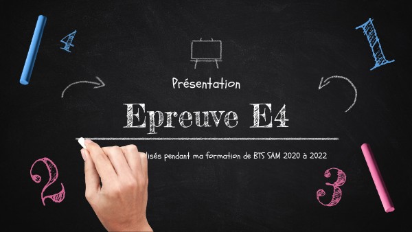 EPREUVE E4 - BTS BLANCS - OPA by grangernolwenn on Genially