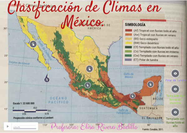 CLIMAS DE MEXICO
