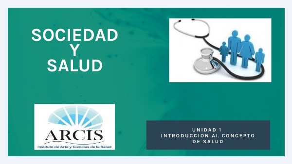 PRESENTACIÓN CIENCIA Y SALUD