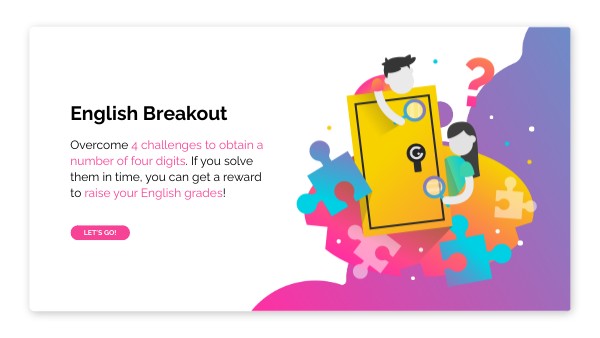 ENGLISH BREAKOUT by martigeto on Genially