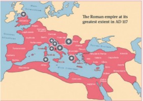 Roman empire interactive map
