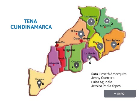 Mapa Interactivo - TENA, Cundinamarca