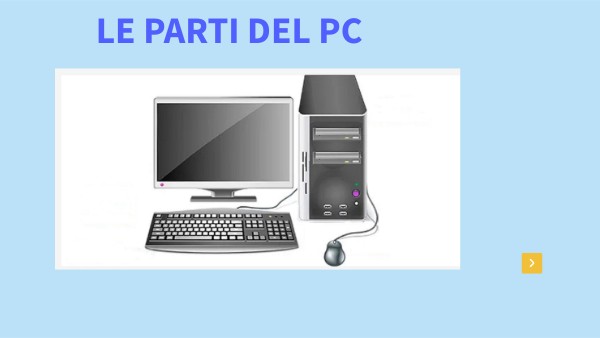 LE PARTI DEL PC (Tecnologia-maestra Rosanna)